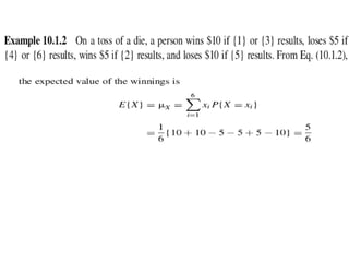 Probability And Random Variable Lecture(Lec8) | PPT