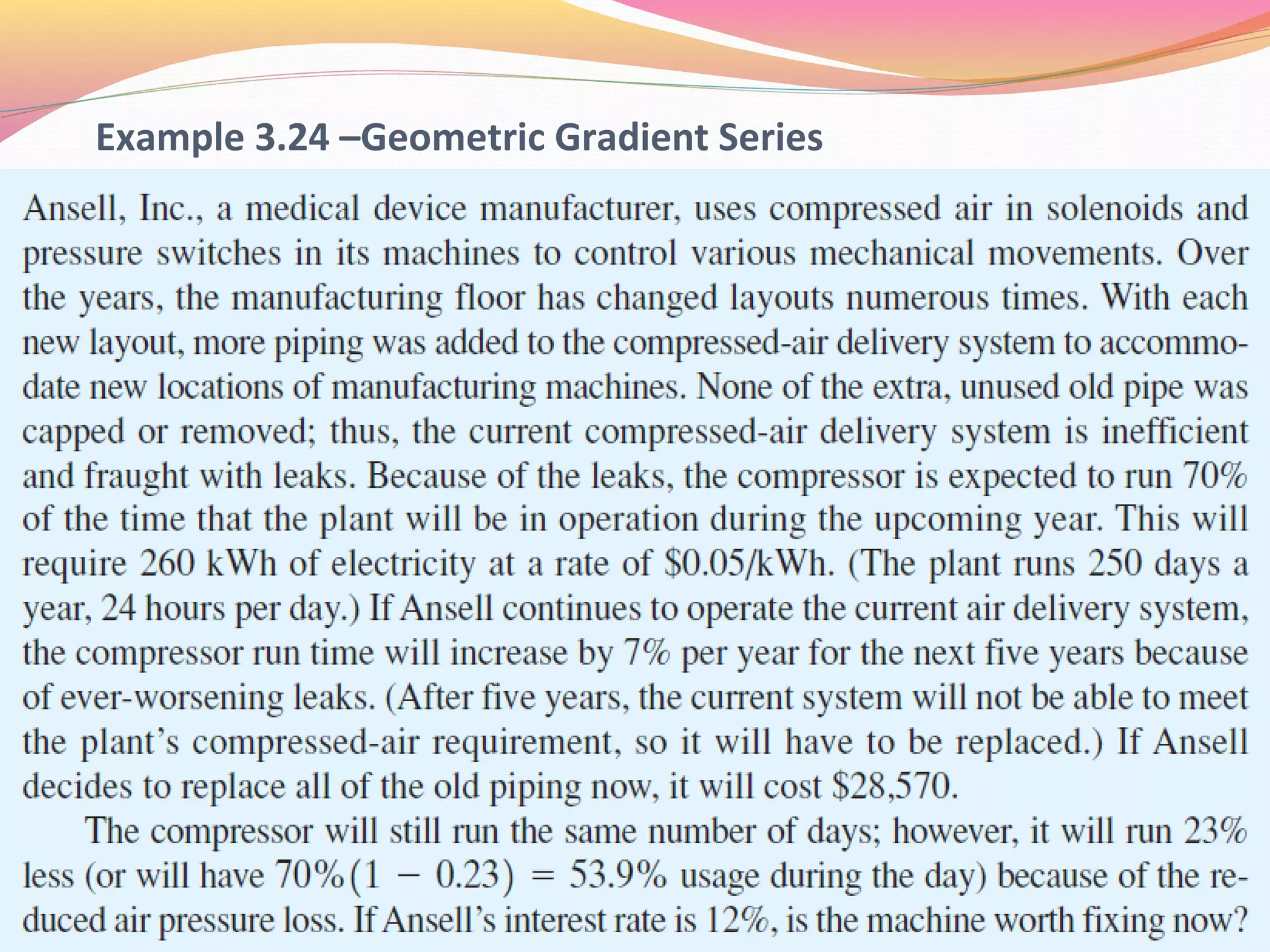 Interest Formulae (Gradient Series) | PPT