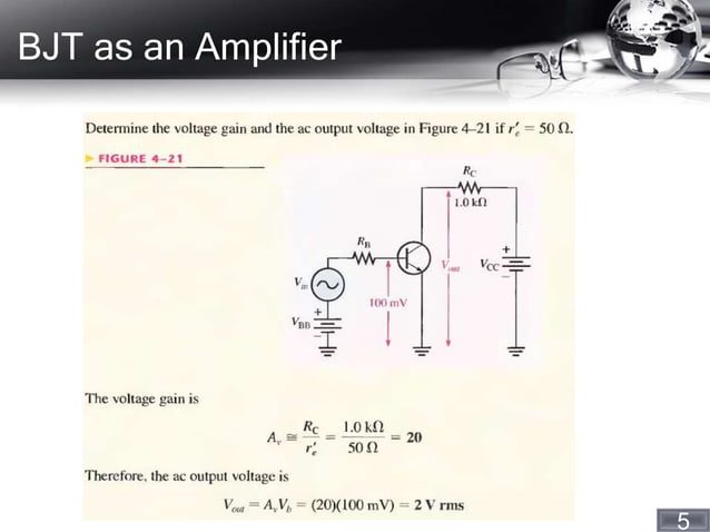 Lec8 Bipolar Junction Transistors | PPT