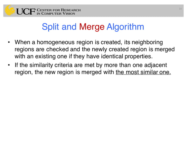 Lec8: Medical Image Segmentation (II) (Region Growing/Merging) | PPT