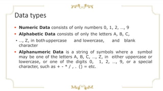 . computer codes | PPTX