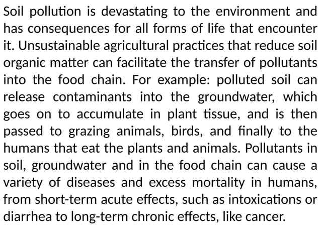 Fundamentals of soils for agricultural science students | PPTX