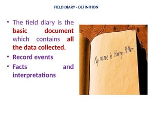 LEC 8. Field diary.pptx communication skills and personality ...