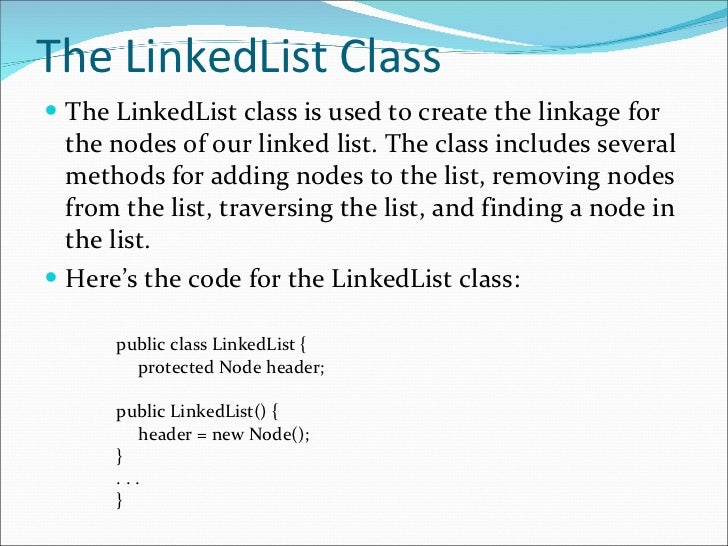 linked list (c#)