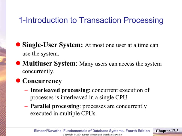 Transaction Processing In Distributed Db Systemppt