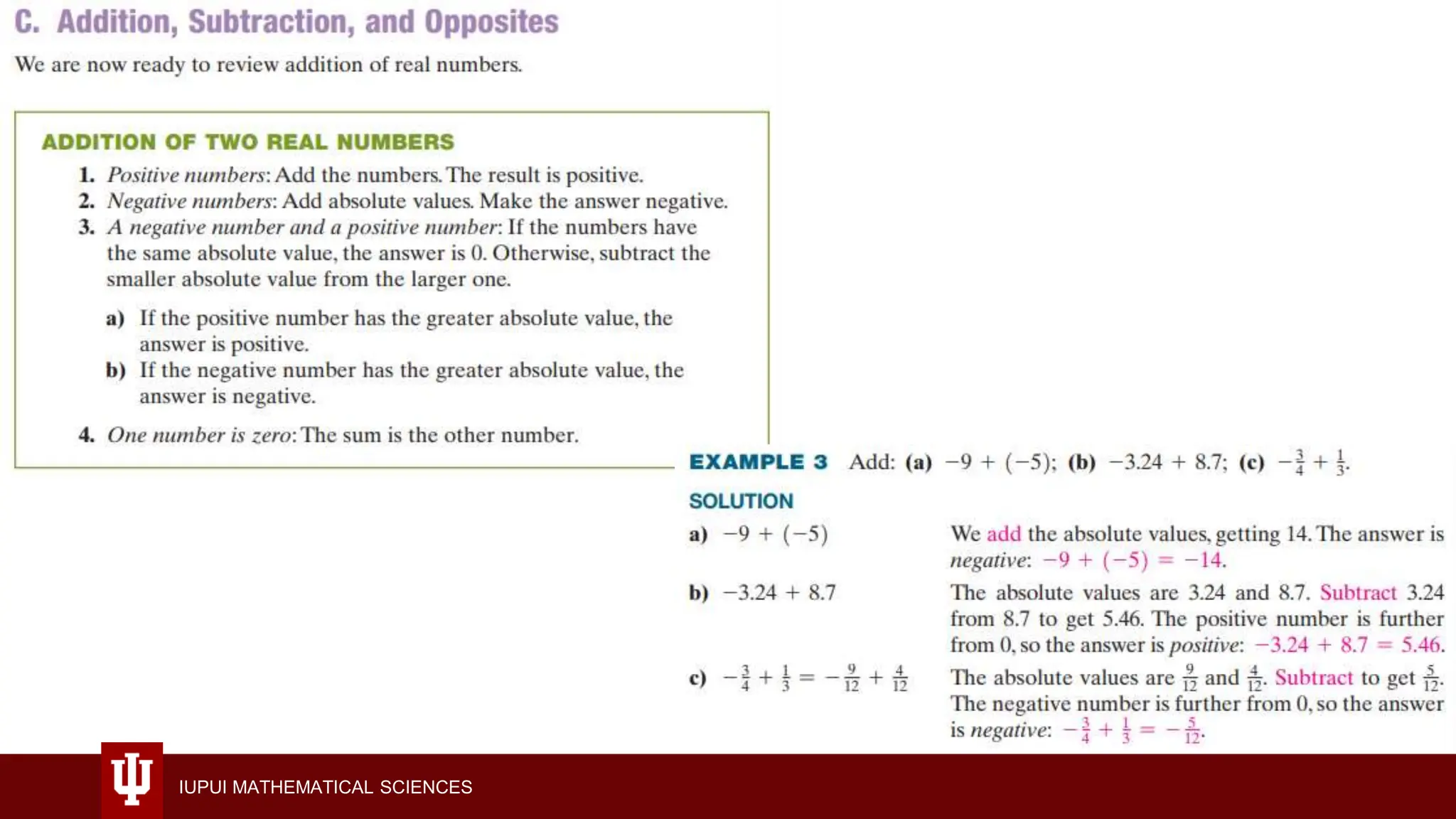 Operations and Properties of Real Numbers | PPTX