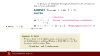 Operations and Properties of Real Numbers | PPTX