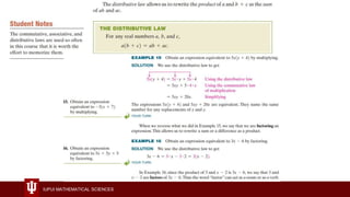 Operations and Properties of Real Numbers | PPTX