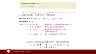 Operations and Properties of Real Numbers | PPTX