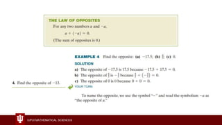 Operations and Properties of Real Numbers | PPTX