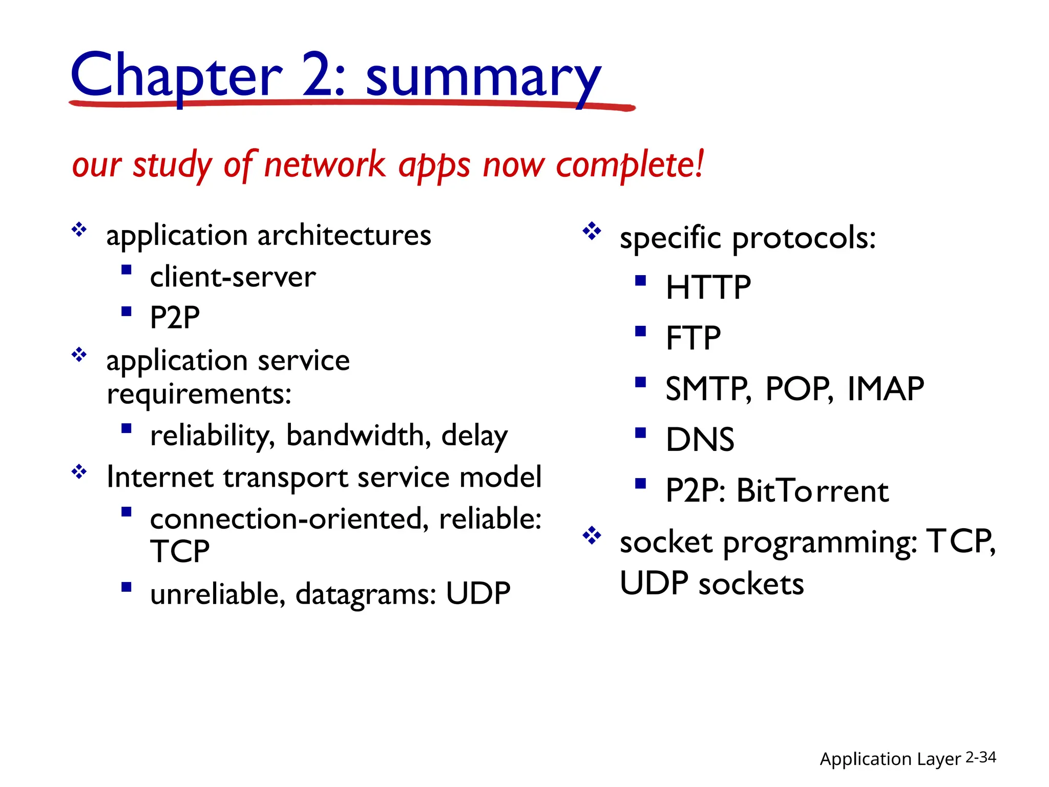 lec8_application_protocols in networks for college students | PPT