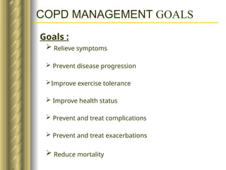 Lec 8 COPD Chronic obstructive pulmonary disease | PPTX