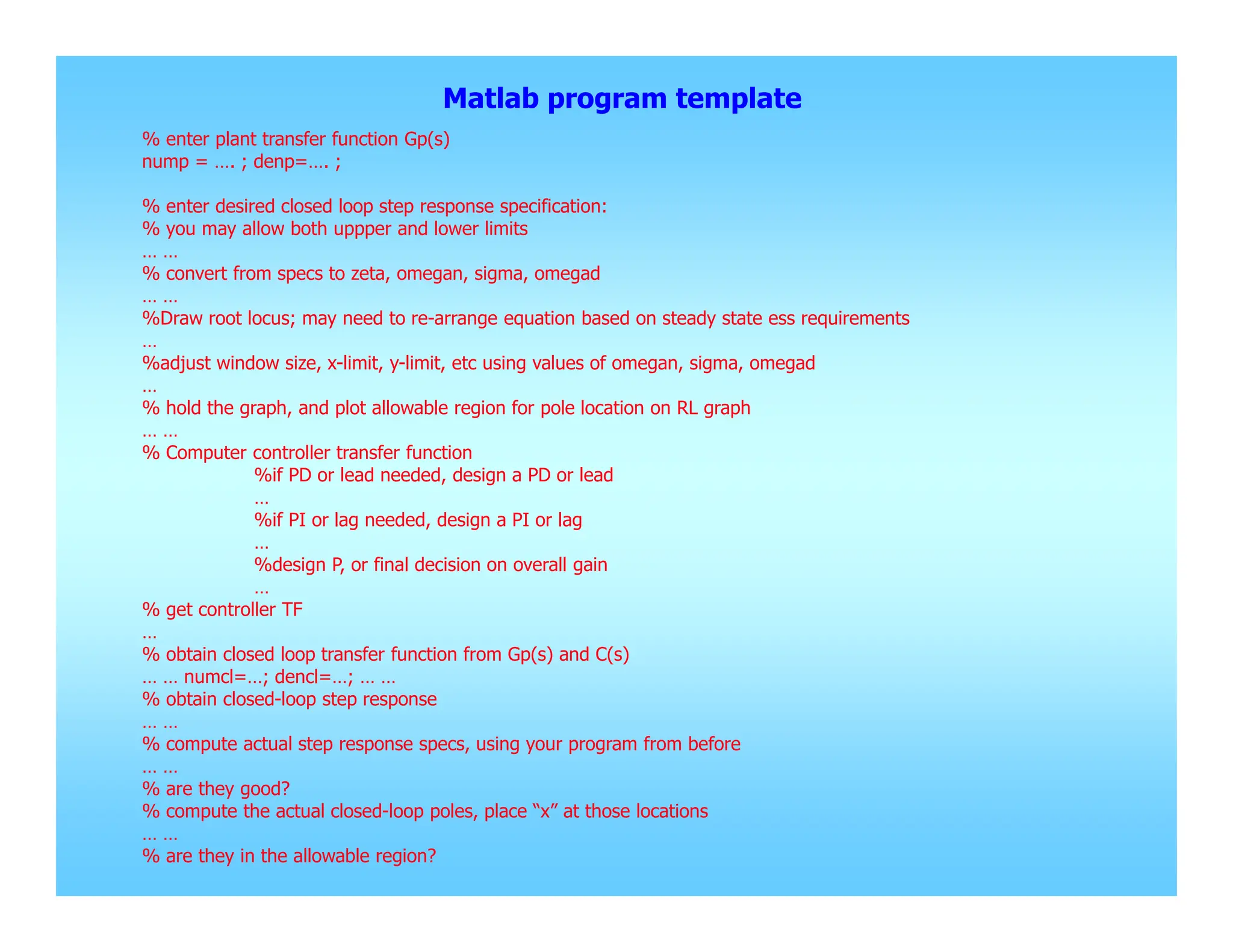 Root Locus Method Control System Bsc Engineering Ppt