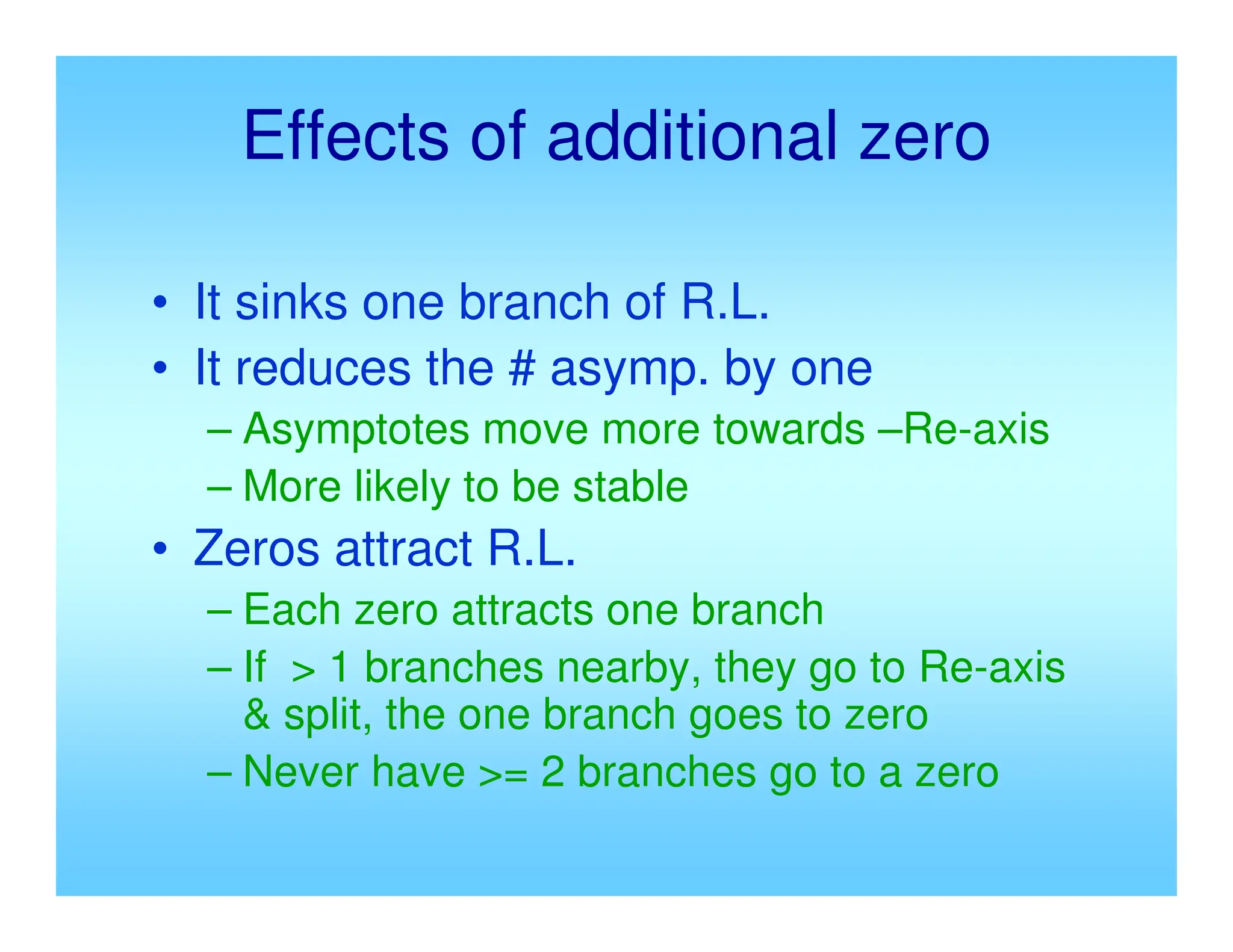 Root Locus Method - Control System - Bsc Engineering | PPT