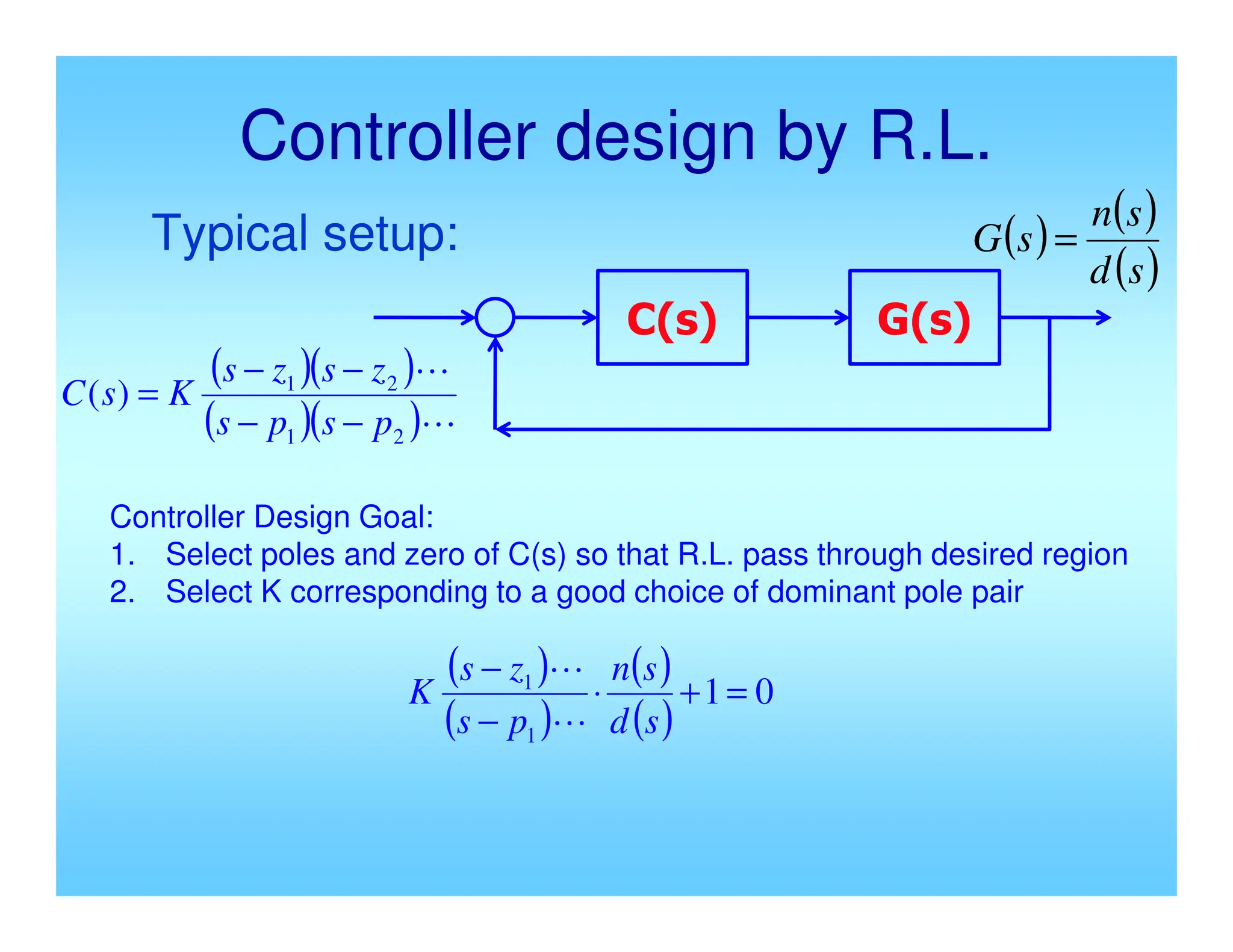 Root Locus Method - Control System - Bsc Engineering | PPT