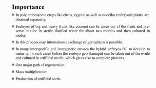 Lec 8 embryogensis | PPT
