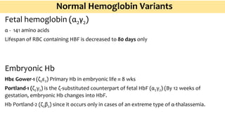 Lec8_hematology_normal.pptx | Blood Disorders | Diseases and Conditions