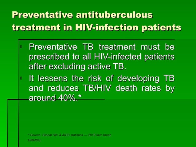 Hiv in tuberculosis | PDF