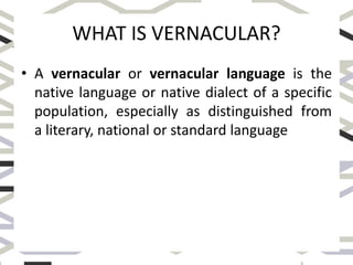 Lec 8 vernacularism nd regionalism | PPTX | Houses | Real Estate