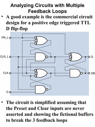 Feedback Sequential Circuits | PDF