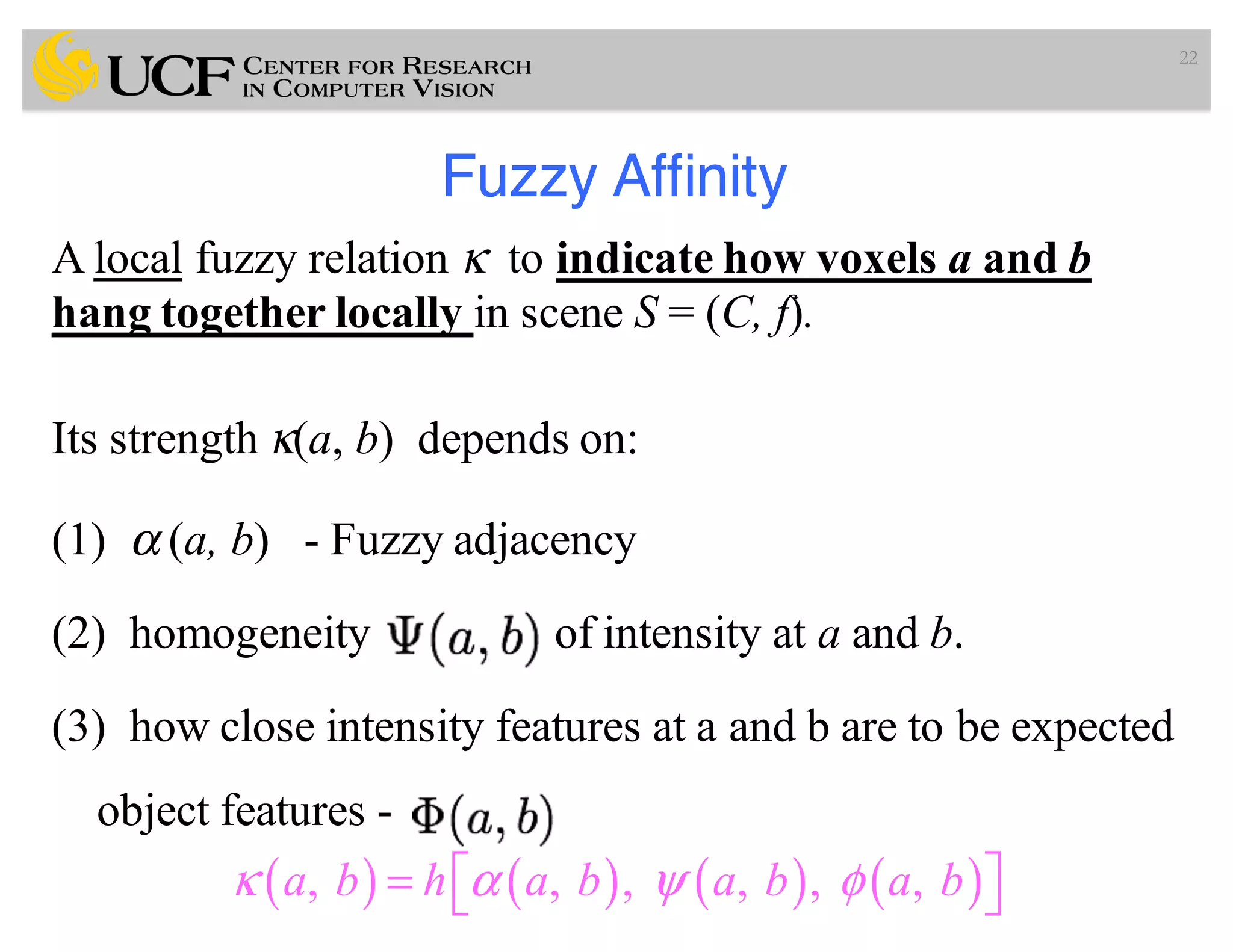 Lec9: Medical Image Segmentation (III) (Fuzzy Connected Image ...