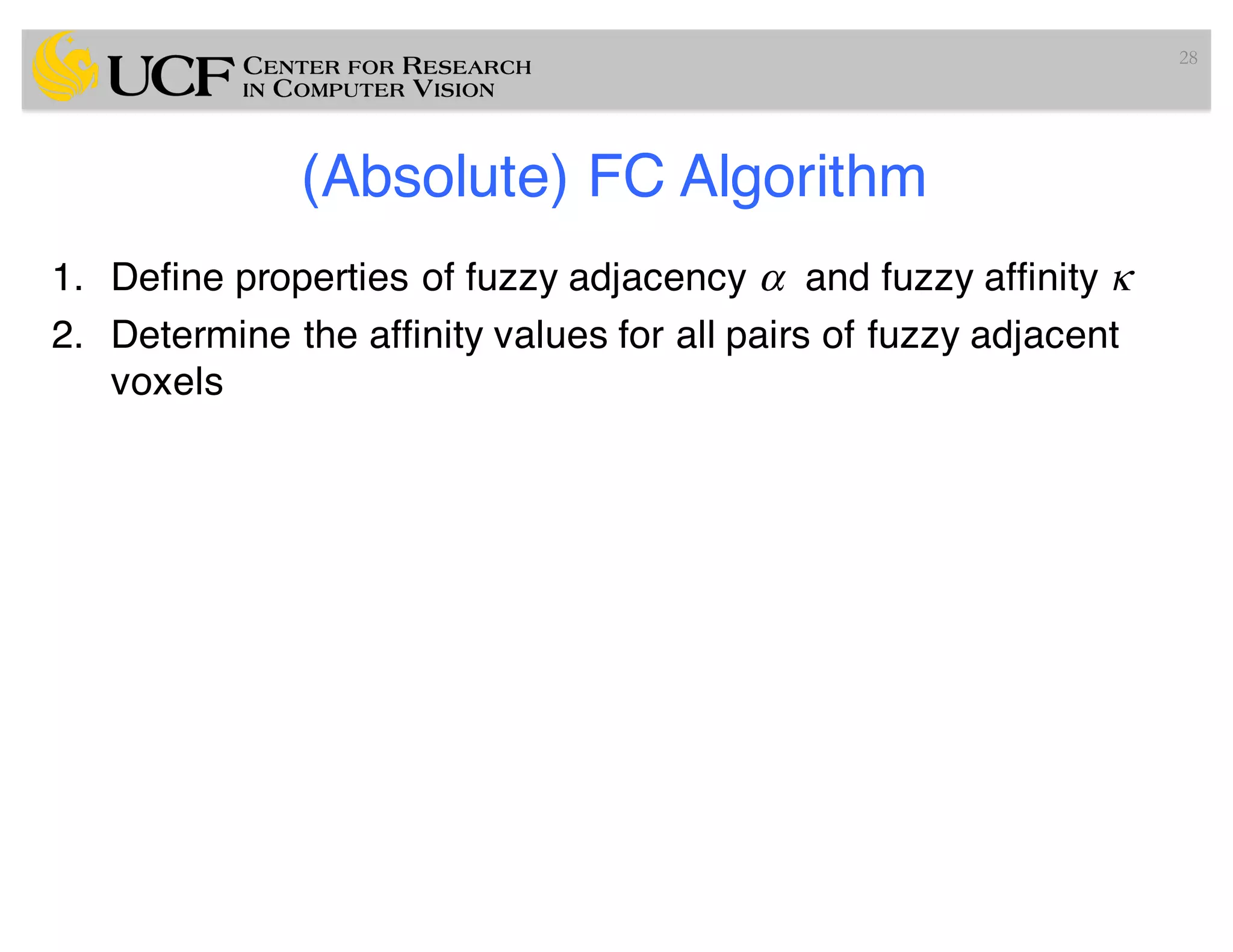 Lec9: Medical Image Segmentation (III) (Fuzzy Connected Image ...
