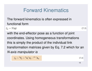 Robot Arm Kinematics | PDF