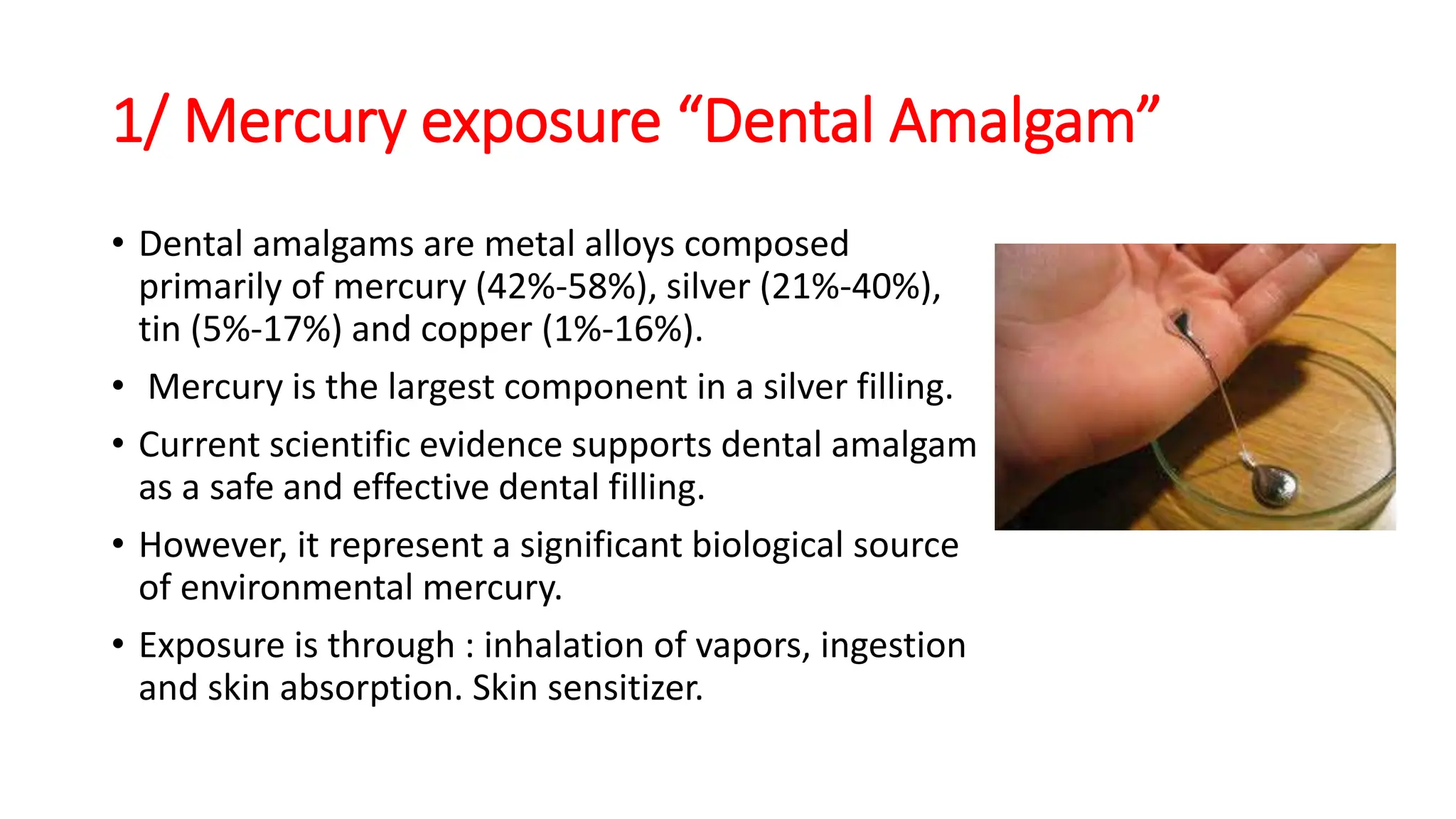 Chemical hazards in Dentistry | PPTX