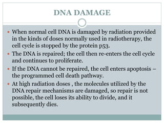 radiation effect on water, DNA damage lec 9.pptx