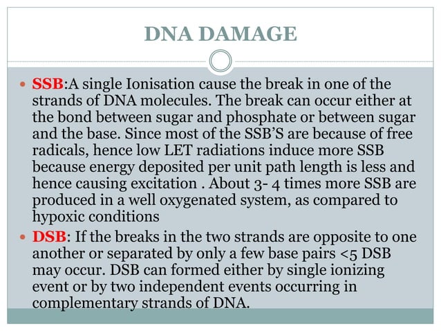 radiation effect on water, DNA damage lec 9.pptx