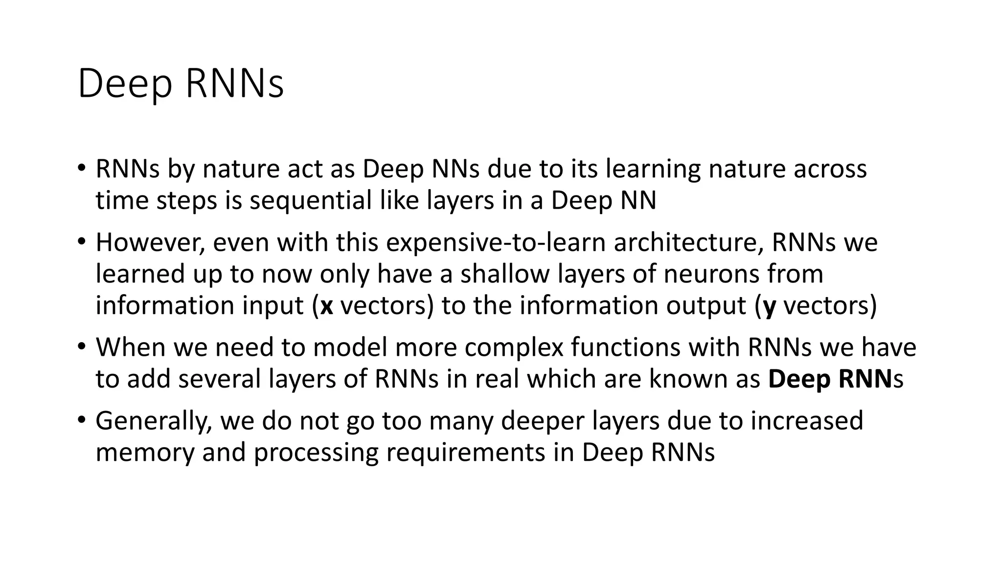 Lecture 9 Deep Sequence Models Learn Recurrent Neural Networks Rnn Gru And Lstm Networks 5685