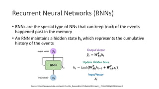 Lecture 9 - Deep Sequence Models, Learn Recurrent Neural Networks (RNN), GRU and LSTM networks ...