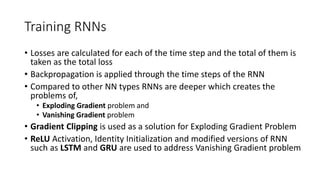 Lecture 9 - Deep Sequence Models, Learn Recurrent Neural Networks (RNN), GRU and LSTM networks ...