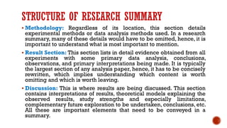 Research Summary | PDF