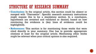 Research Summary | PDF