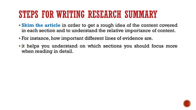 Research Summary | PDF