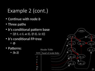 frequent pattern mining without candidate | PPT