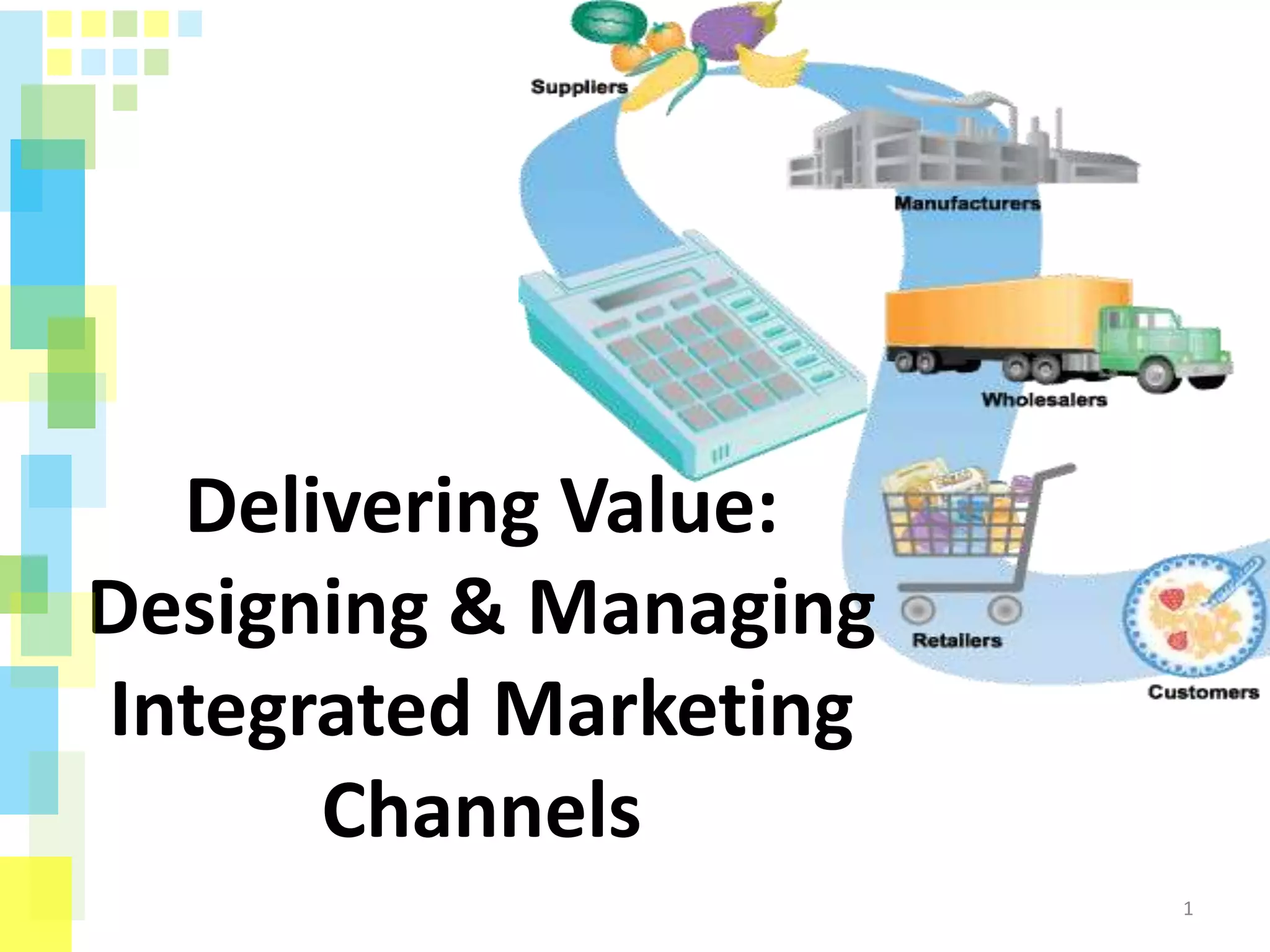 Delivering Value: Designing & Managing Integrated Marketing Channels | PPTX
