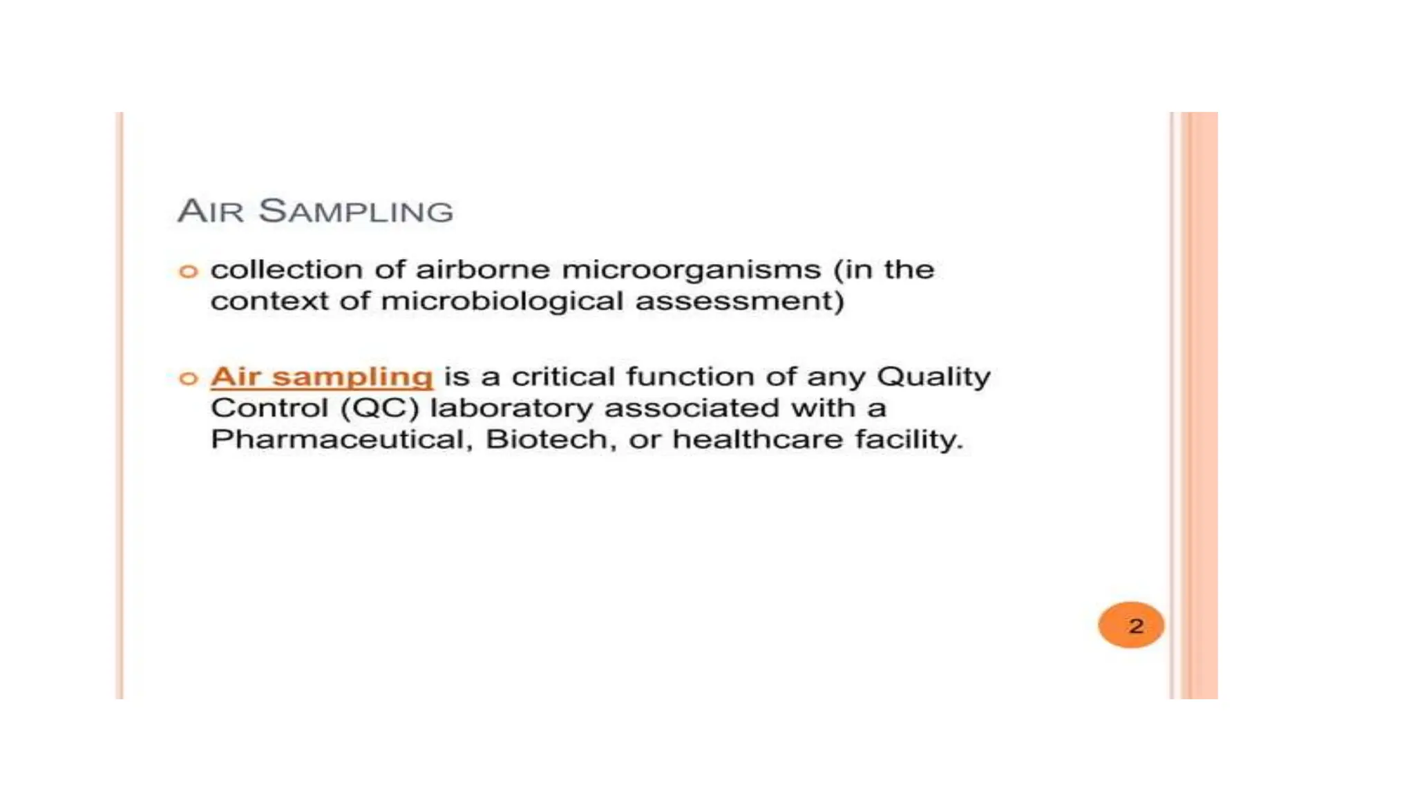 Lec 9 Microbiological Surveilance and Sampling.pptx