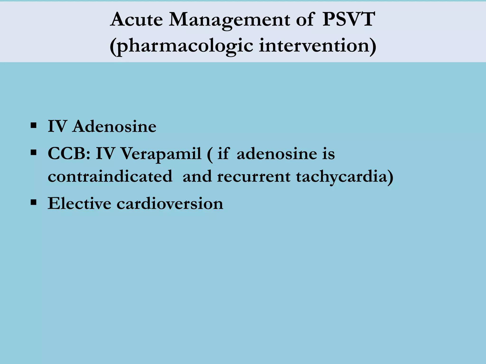 Lec 9 narrow complex wide complex tachycardia for mohs | PPTX | Heart ...