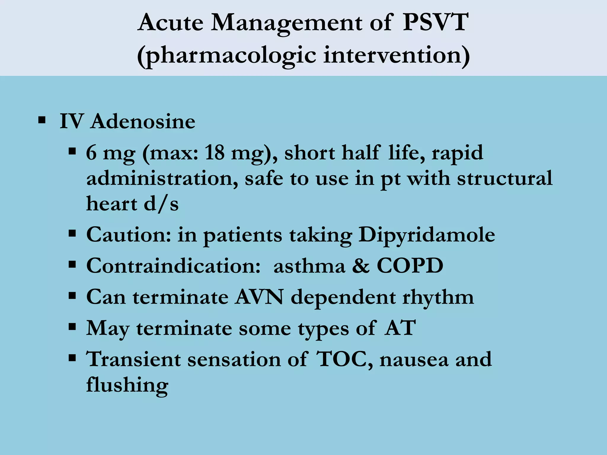 Lec 9 narrow complex wide complex tachycardia for mohs | PPTX | Heart ...