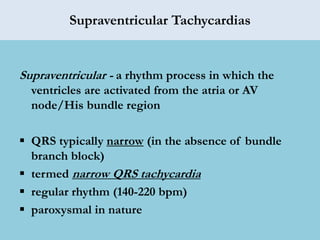 Lec 9 narrow complex wide complex tachycardia for mohs | PPT