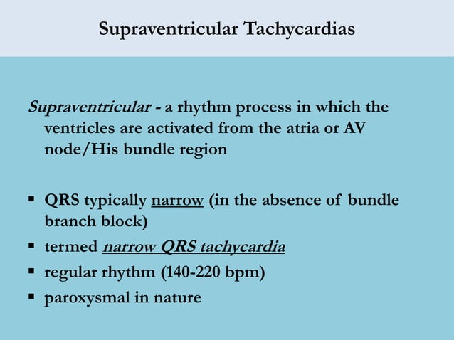 Lec 9 narrow complex wide complex tachycardia for mohs | PPTX | Heart ...