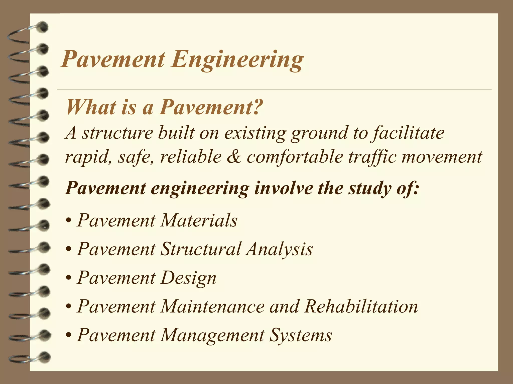 Lec 09 Pavement Design (Transportation Engineering) | PDF