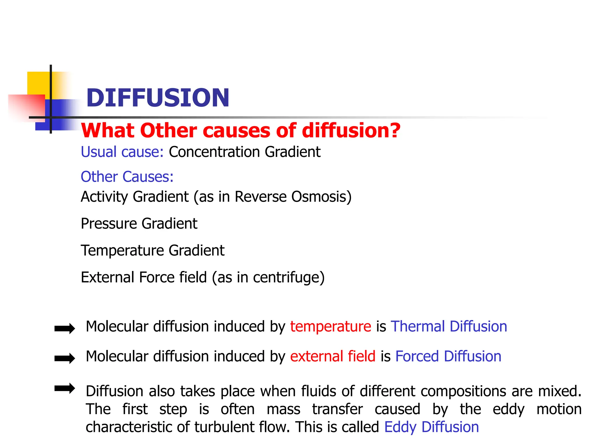 Lec9_Principles of Diffusion and Mass Transfer.ppt | Chemistry | Science