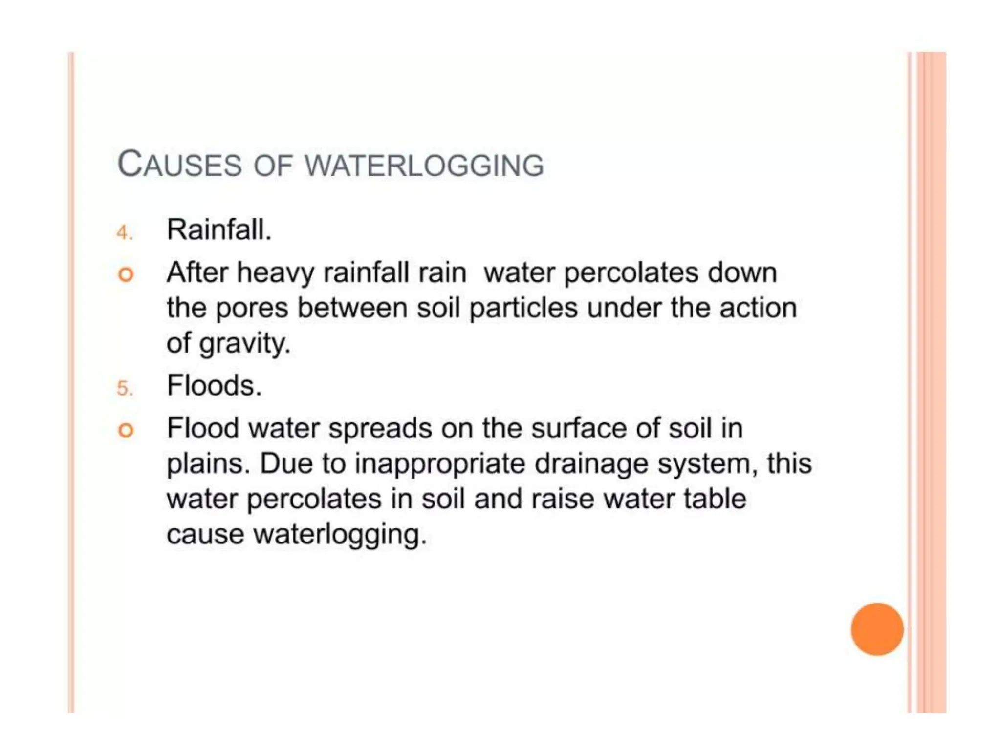 Waterlogging and Submergence stresses in plants | PPTX