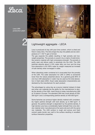 Leca lwac guideline 01 fresh properties | PDF