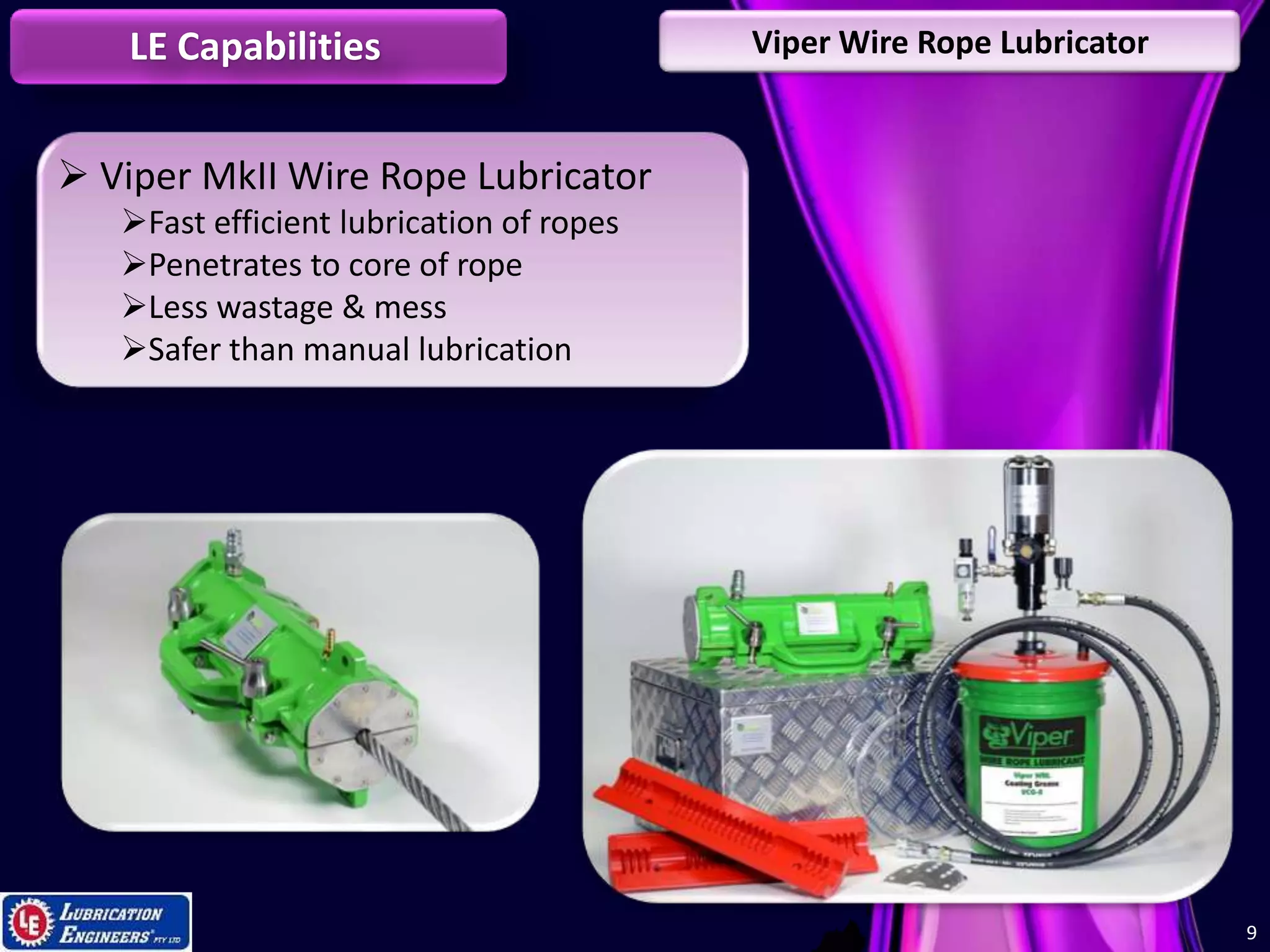 Lubrication Engineers Capabilities Presentation | PPTX