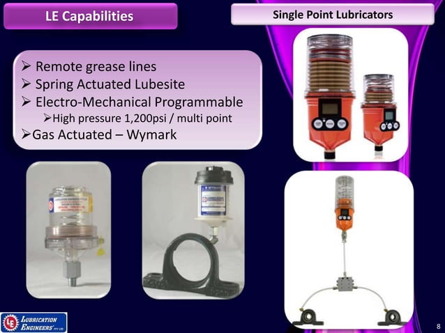 Lubrication Engineers Capabilities Presentation | PPT