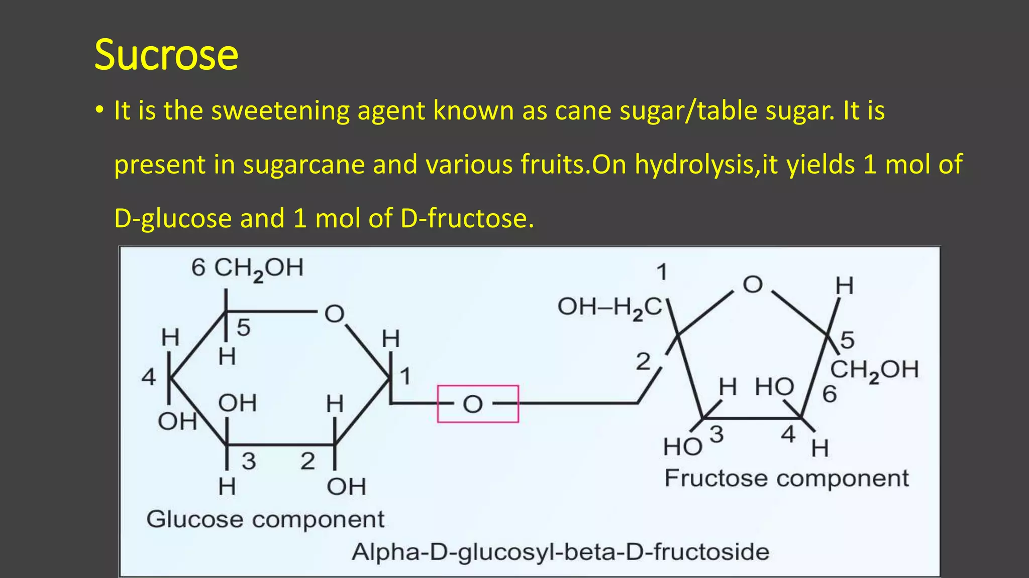 disaccharides | PPTX